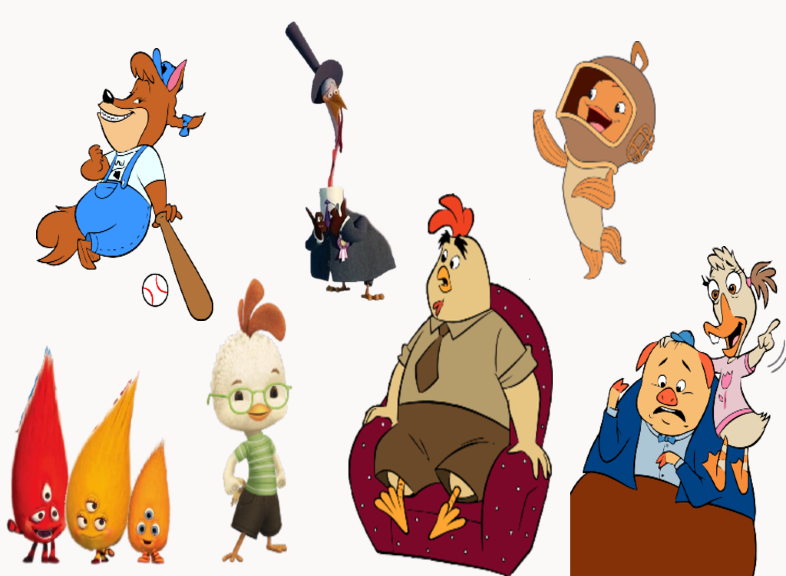 Top 10 Best Chicken Little Characters - Cartoon Crave